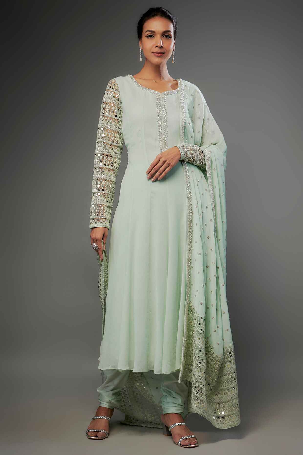 MEIRA SUIT - PASTEL GREEN – Fatiz